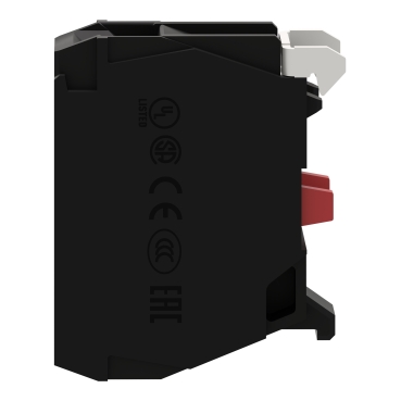 ZBE102 - Single contact block, Harmony XB4, silver alloy, screw clamp ...