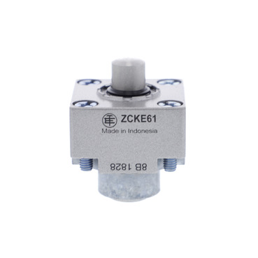 ZCKE61 - Limit switch head, Limit switches XC Standard, ZCKE, metal end ...