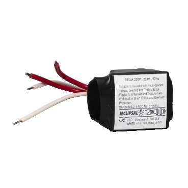 ZZA_1760502 - Clipsal - Dimmer 500W - Universal - black | Schneider ...