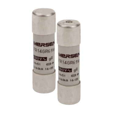 DF3ER50 - Fuse-link blades cylindrical 14 x 51 mm gG 690 V AC ...
