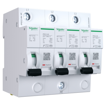 A9LC080300 - integrated surge protective devices, Acti 9, iPEC2, Imax ...