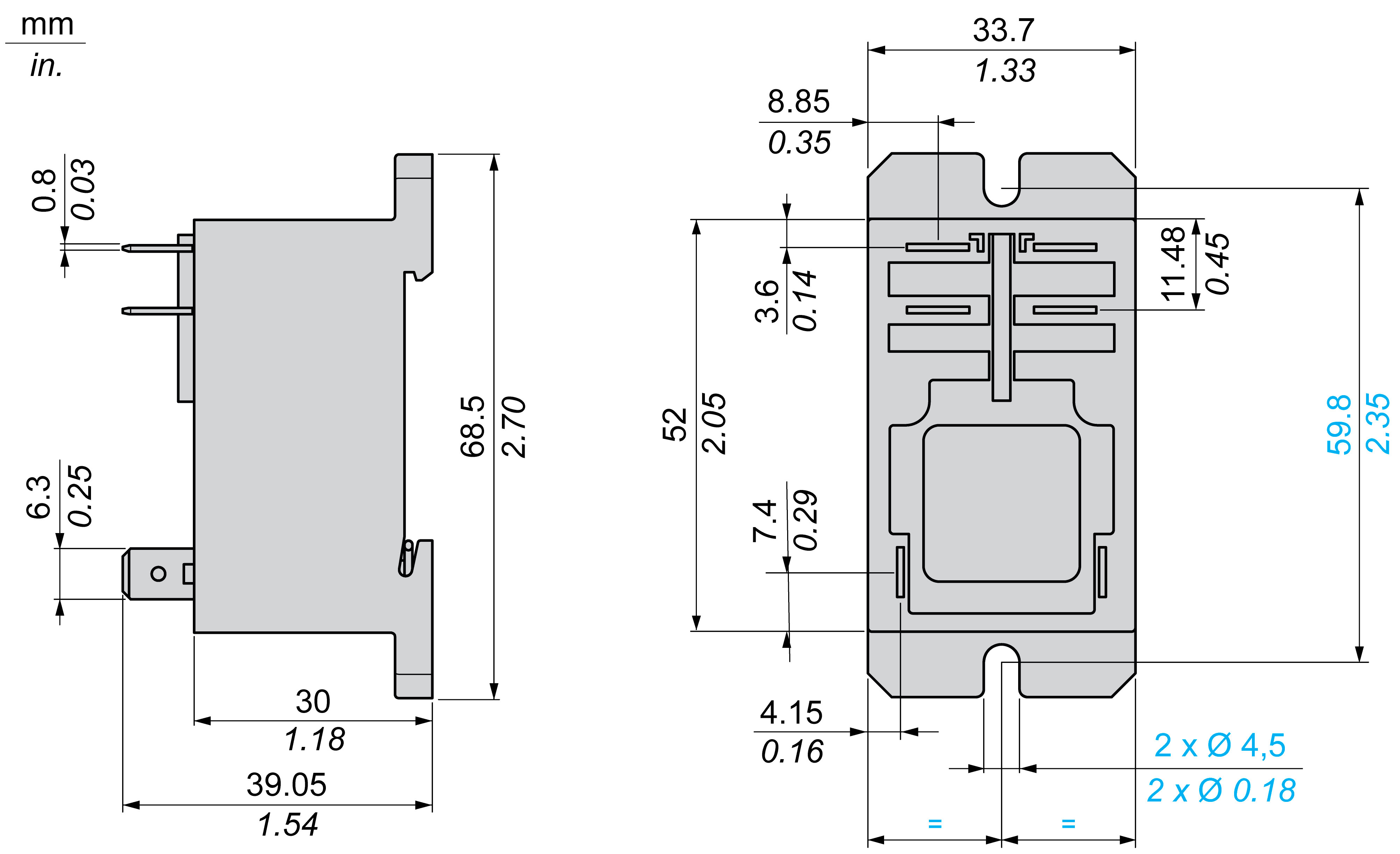 power relay, Harmony electromechanical relays, DIN rail or panel mount ...