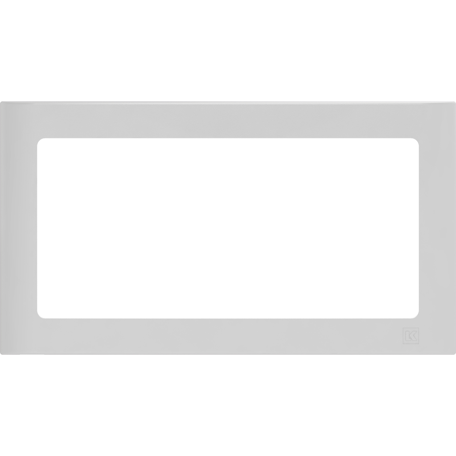 560D51201L - LK FUGA SOFT ramme inkl. monteringsramme 1 x 2 modul ...