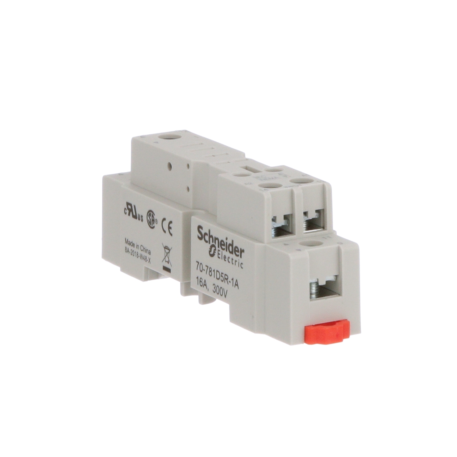 70-781D5R-1A - Socket, General Purpose Relays, for 781 relays, SPDT, 5 ...