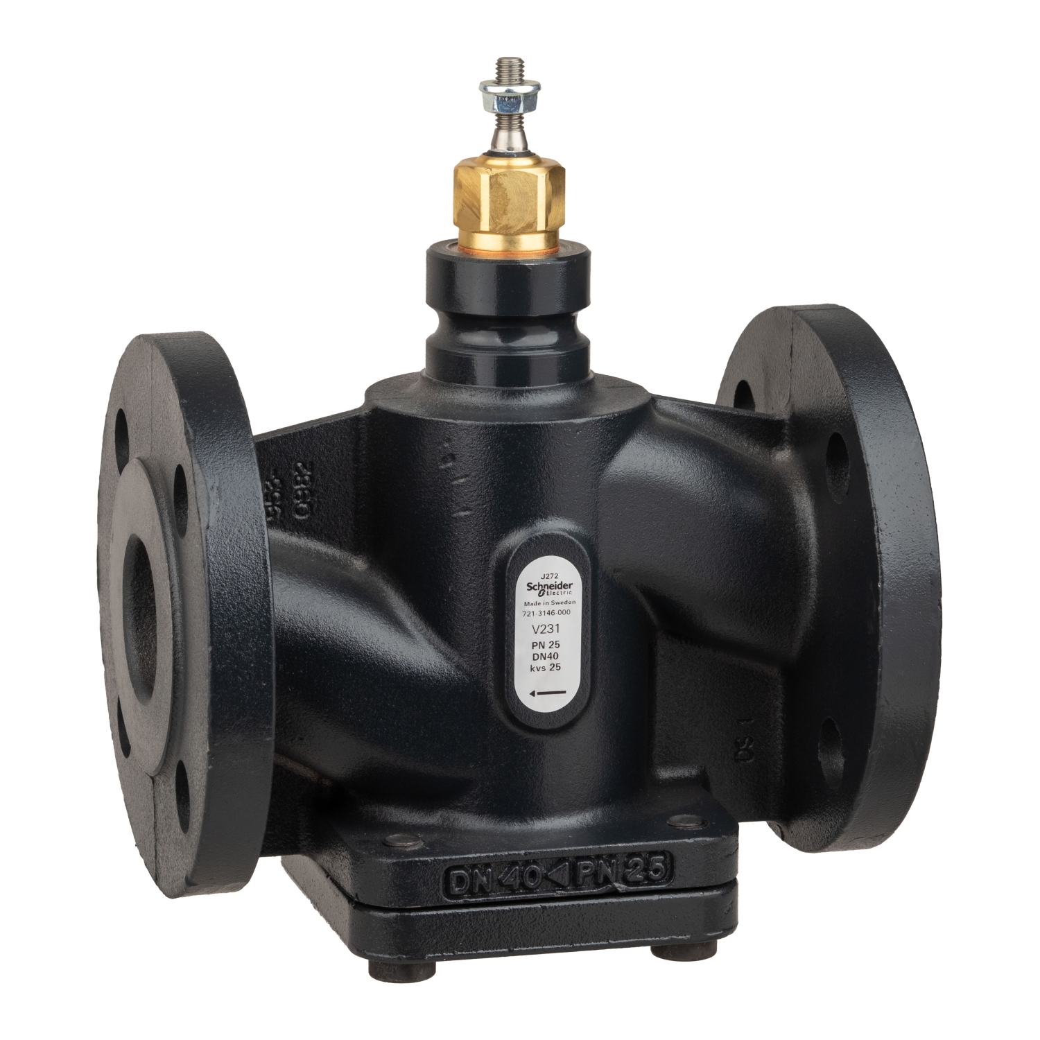 7213246000 - Venta V232 Globe Valve, 2-Way, PN25, Flanged, Balanced ...