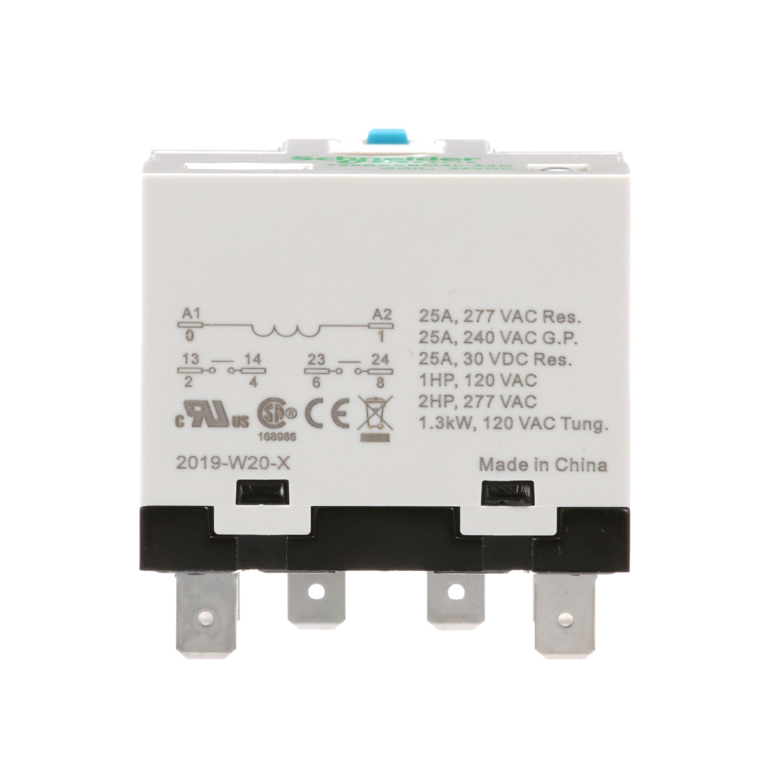 725BXXBM4L-24D - power relay, Harmony Electromechanical Relays, with ...