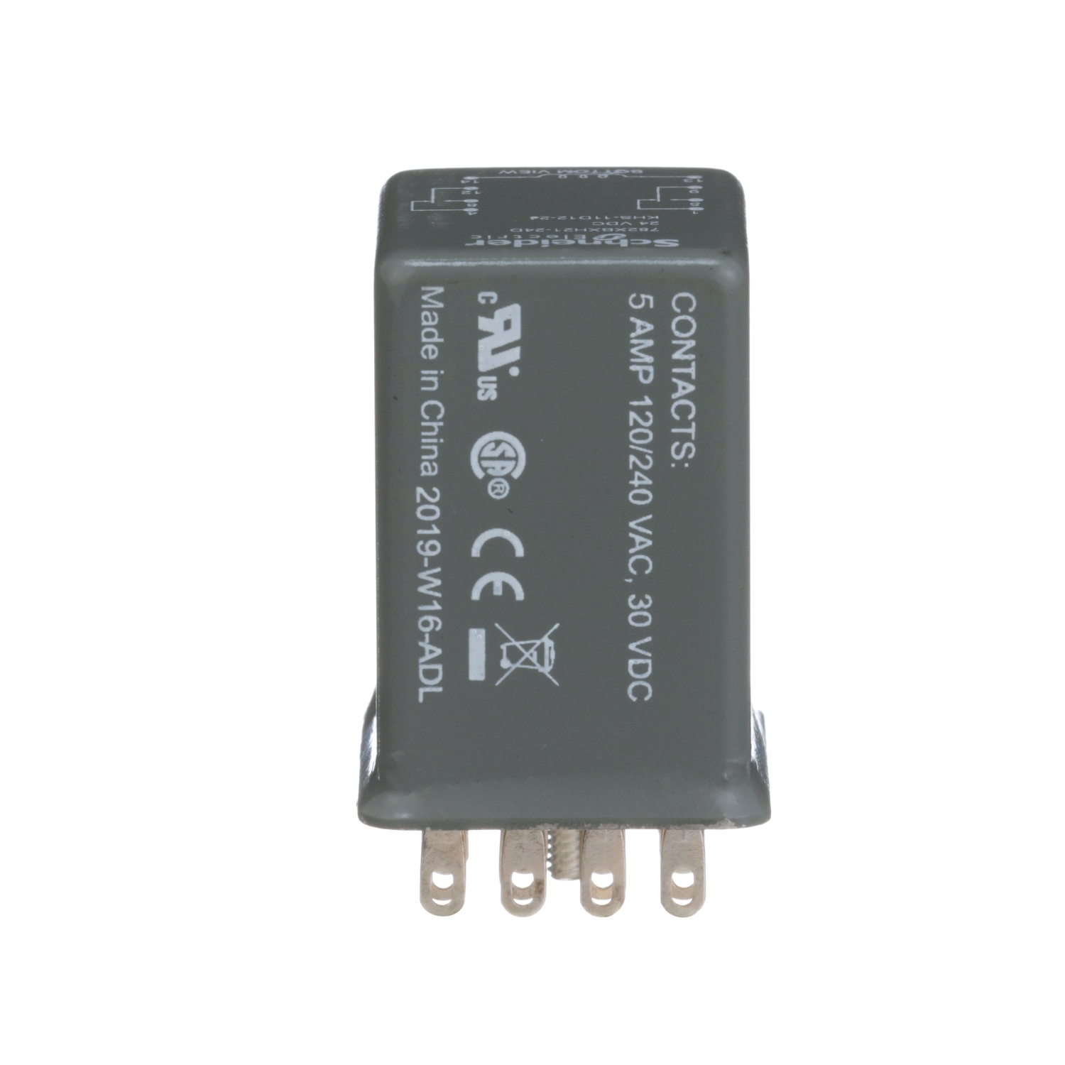 782XBXH21-24D - Hermetically sealed plug-in relay, Harmony ...