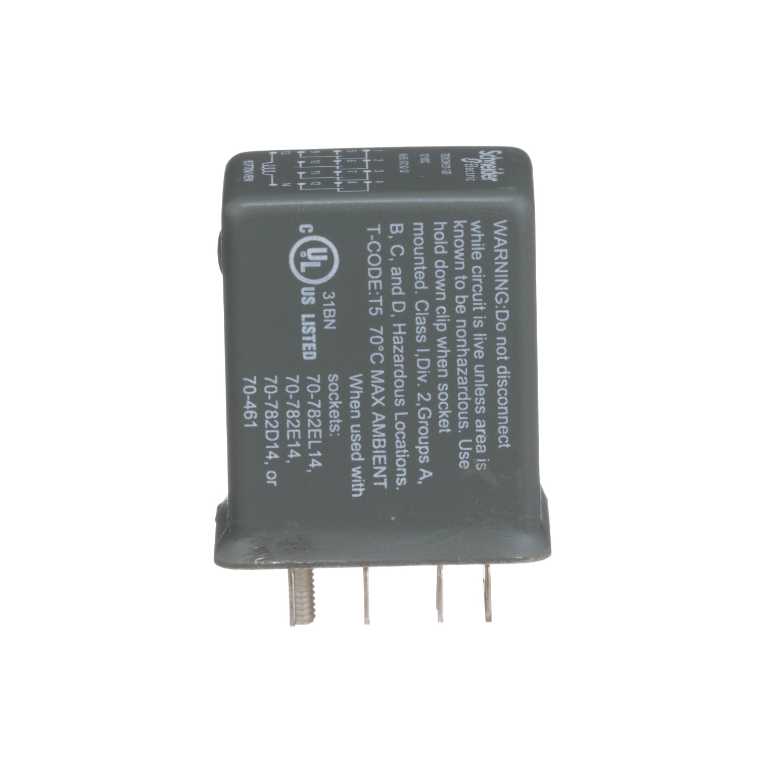 782XDXH21-24D - Hermetically sealed plug-in relay, Harmony ...