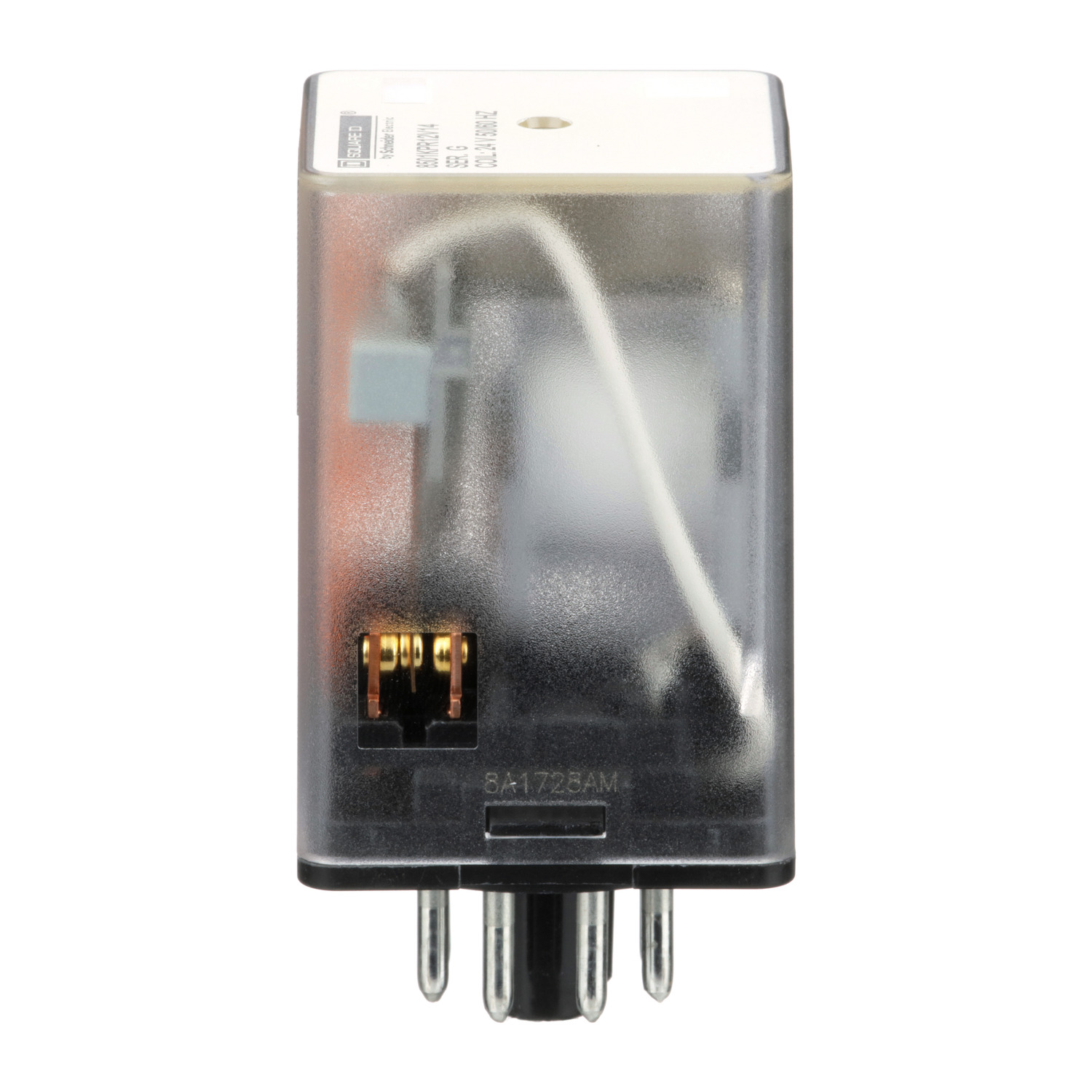 8501KPR12V14 - Plug in relay, Type KP, tubular, 1 HP at 277 VAC, 10A ...