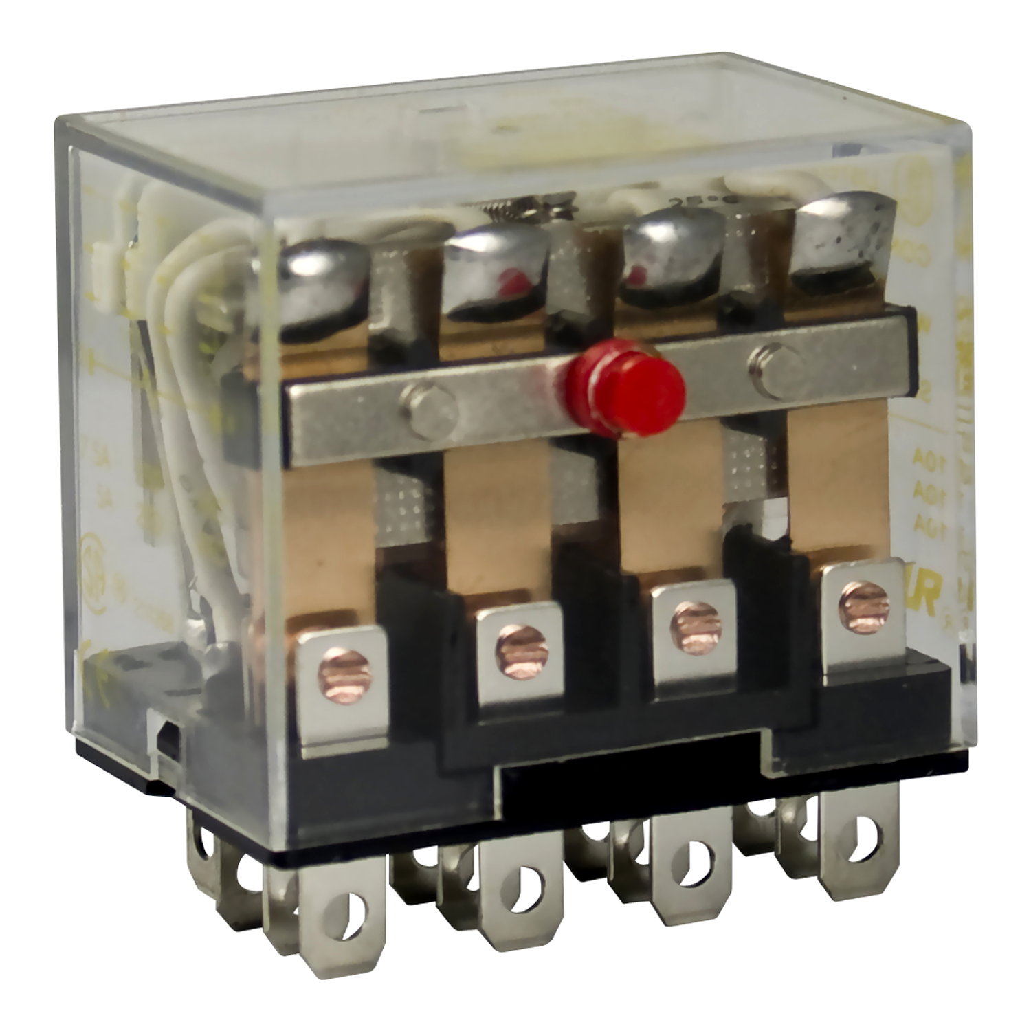 8501RS44M1V36 - Relay, miniature plug in, 10 A, 4 poles, 12 VAC coil ...