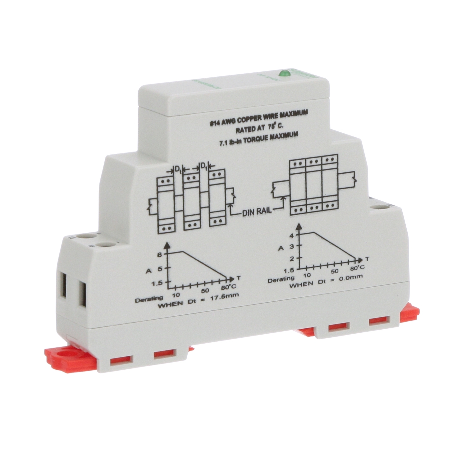 861SSR208-DD - Solid State Relays, SPST, MOSFET, 8A, 3 to 150V AC, 3.5 ...
