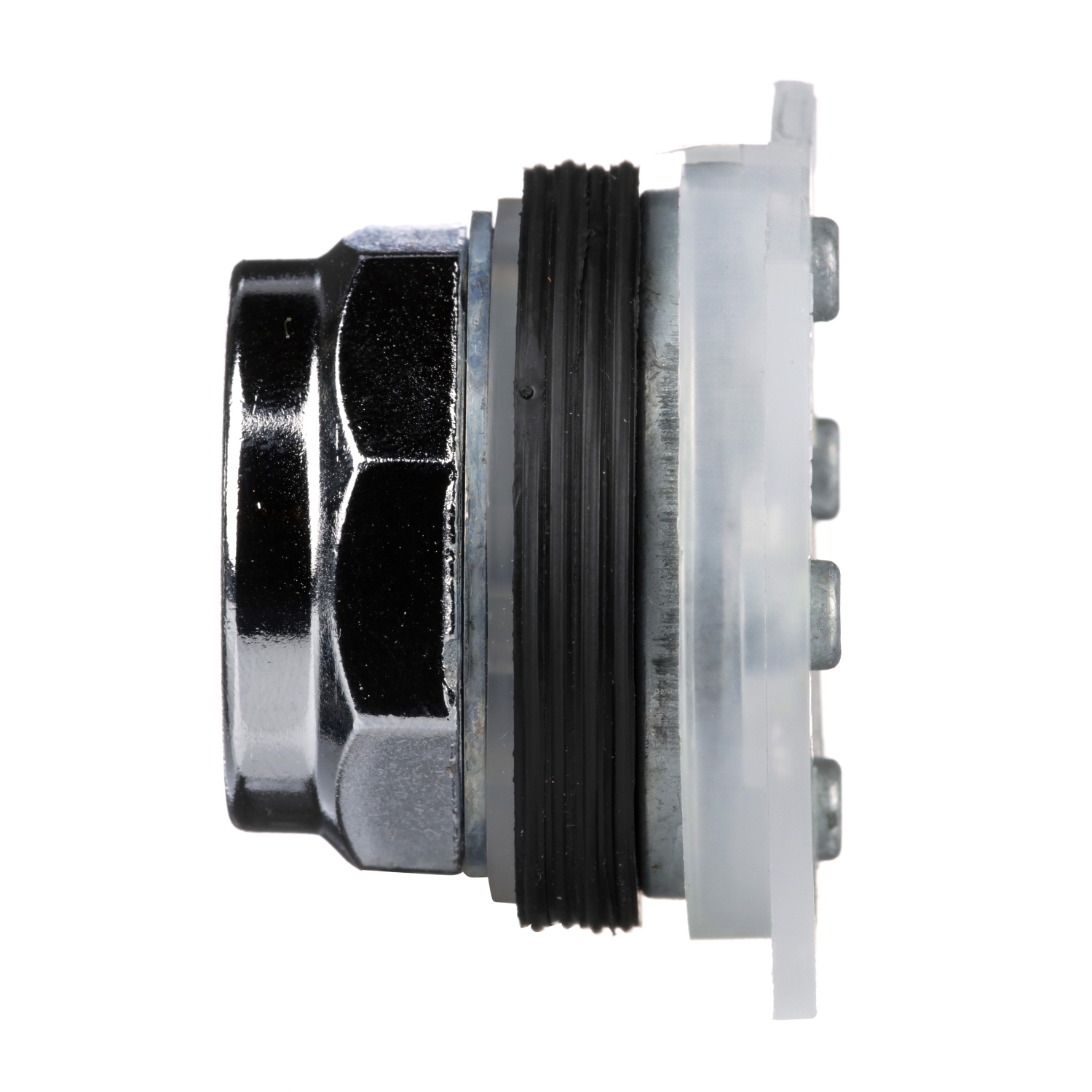 9001KR1B - 30mm Push Button, Type K, push button, full guard, black ...