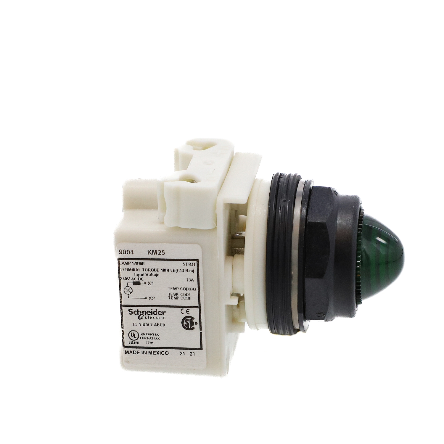 9001SKP25G9 - Pilot light, Harmony 9001SK, plastic, polycarbonate ...