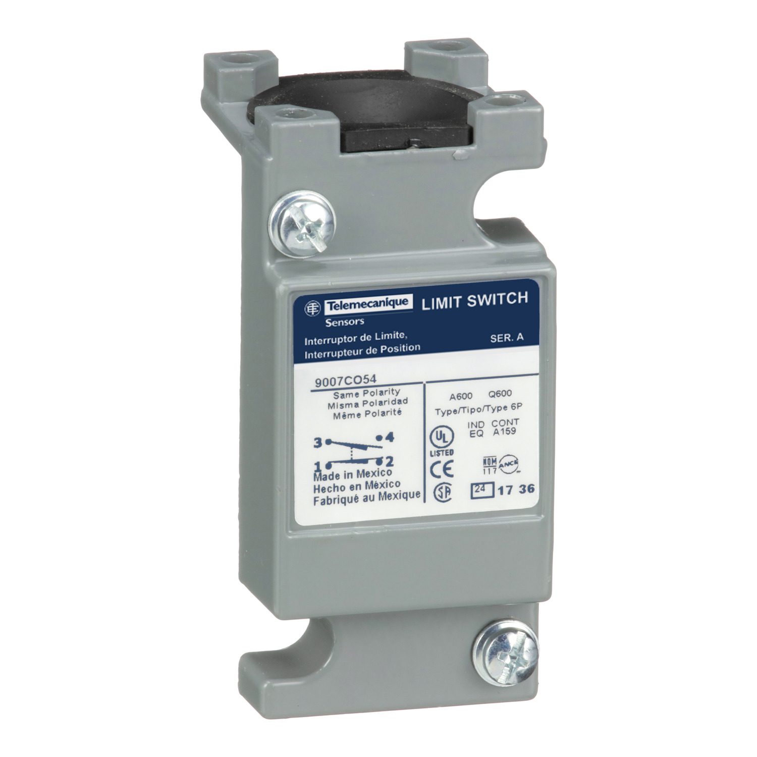 LIMIT SWITCH PLUG IN UNIT 600V 10A C