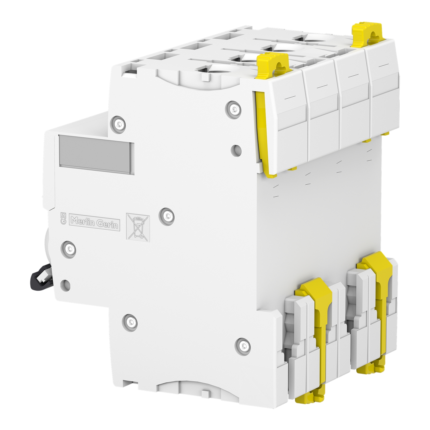 A9F77450 - Acti9 iC60N - Disjoncteur - 4P - 50A - Courbe C - 400Vca - 6000A/10kA ...