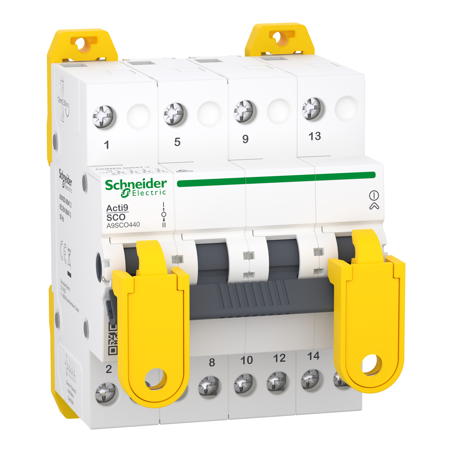 A9SCO440 - Changeover switch, Acti9, 4P, 40A, 400/415VAC | Schneider ...