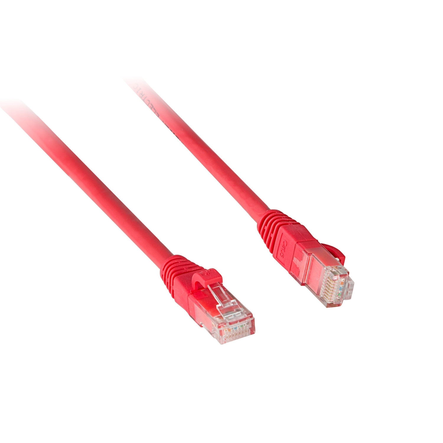 ACTPC6UBCM20RD_E - Actassi - patch cord - category 6 - 24 AWG - UTP - 2 ...