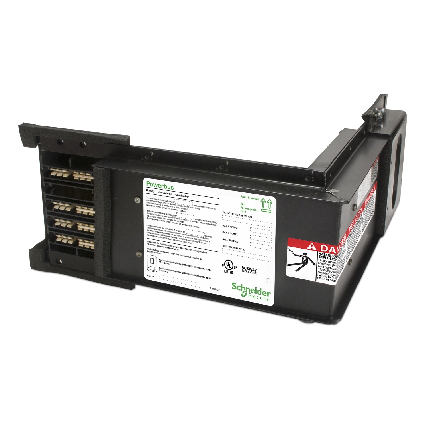 PBCF3A225ALLB - BUSWAY ELBOW, LEFT 225A 600V 3PH3W 3A CONFIG ...