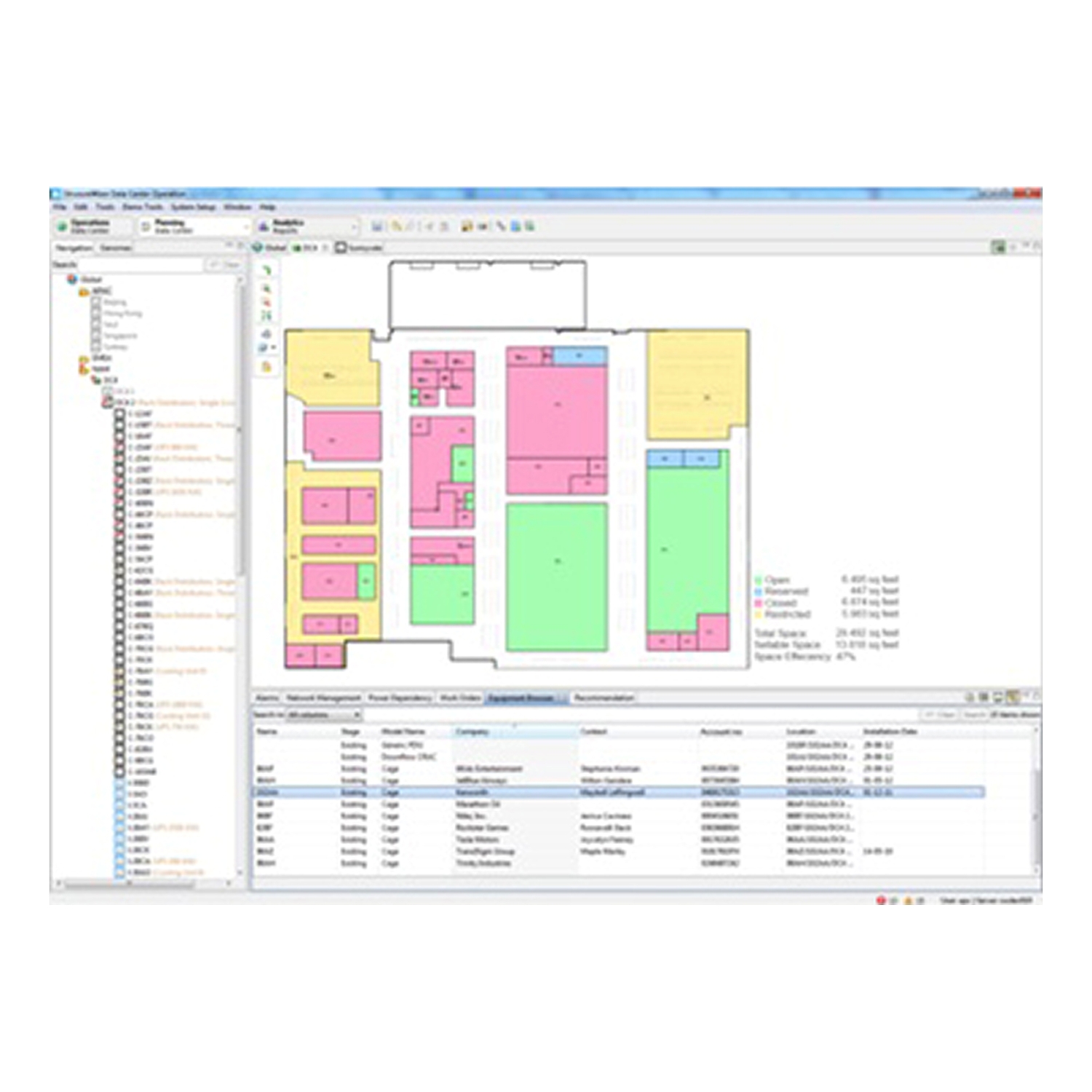 AP9011000 - StruxureWare Data Center Operation for Colo; License (1000 Racks / 9300 m2 / 100000 ...