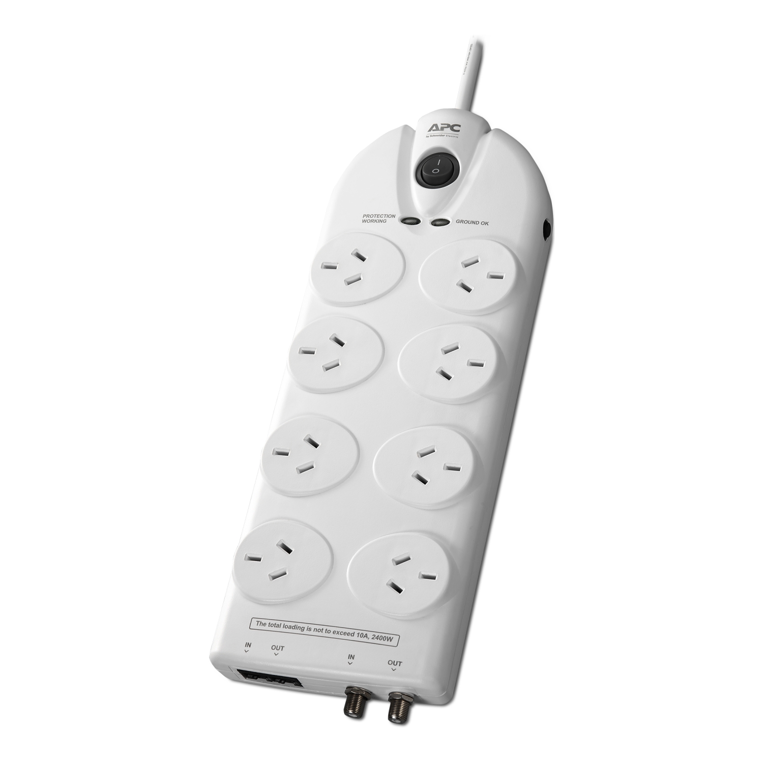 P86VN-AZ - APC Essential SurgeArrest 8 outlets with Coax & Network ...