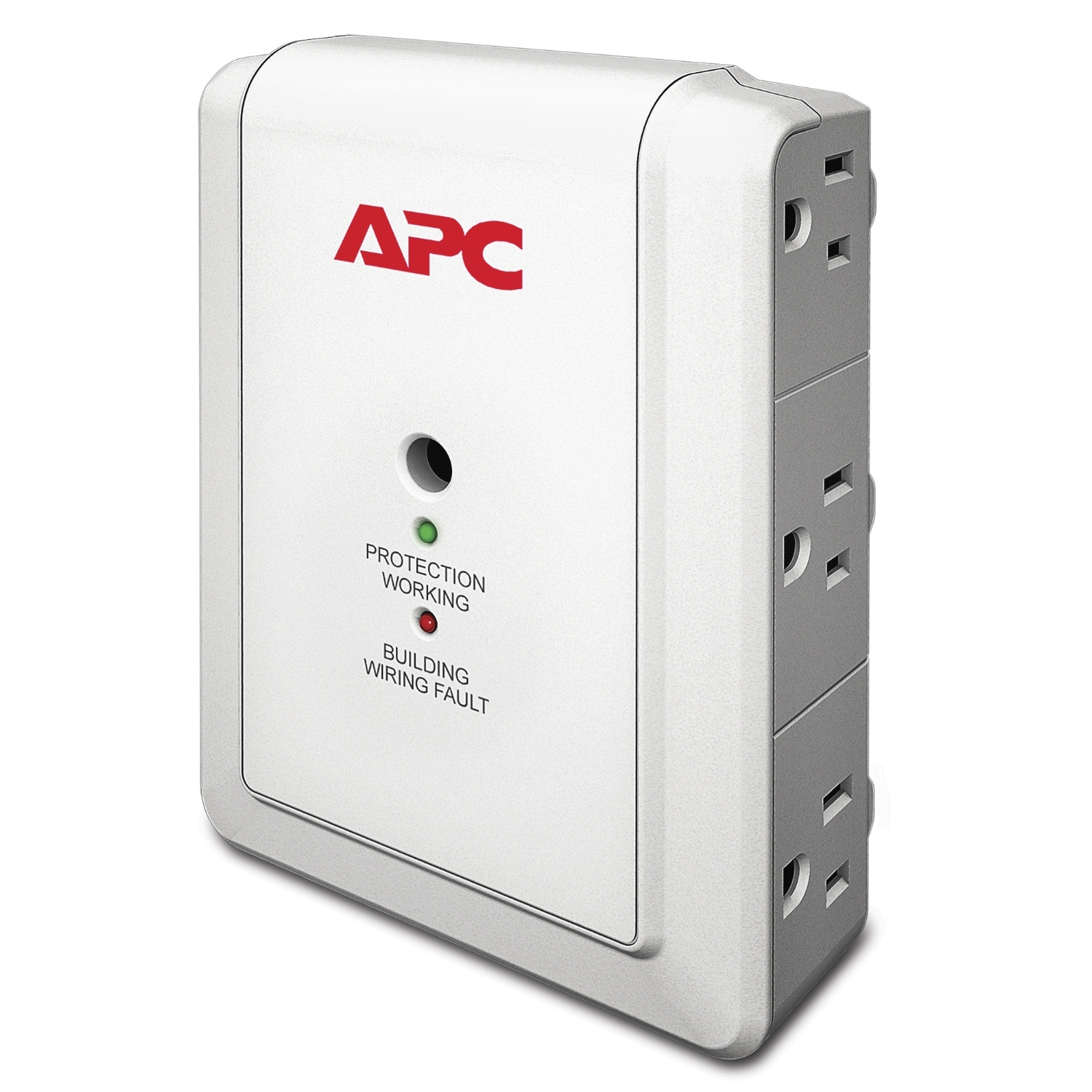 P6WT - APC Essential SurgeArrest 6 Outlet Wall Mount with Phone ...