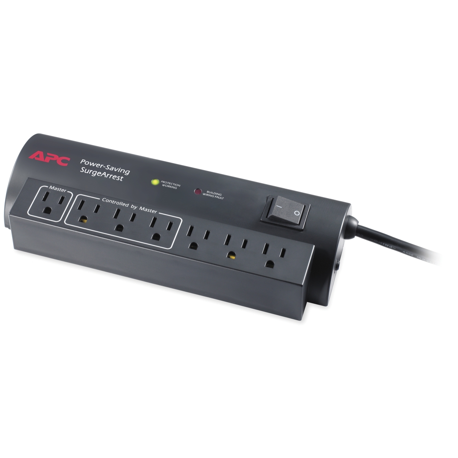 APC Power-Saving Essential SurgeArrest 7 outlet, with phone line ...
