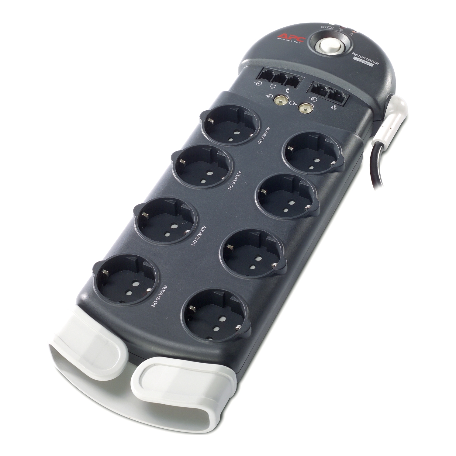 PF8VNT3-IT - APC Performance SurgeArrest 8 outlets with Phone, Coax ...