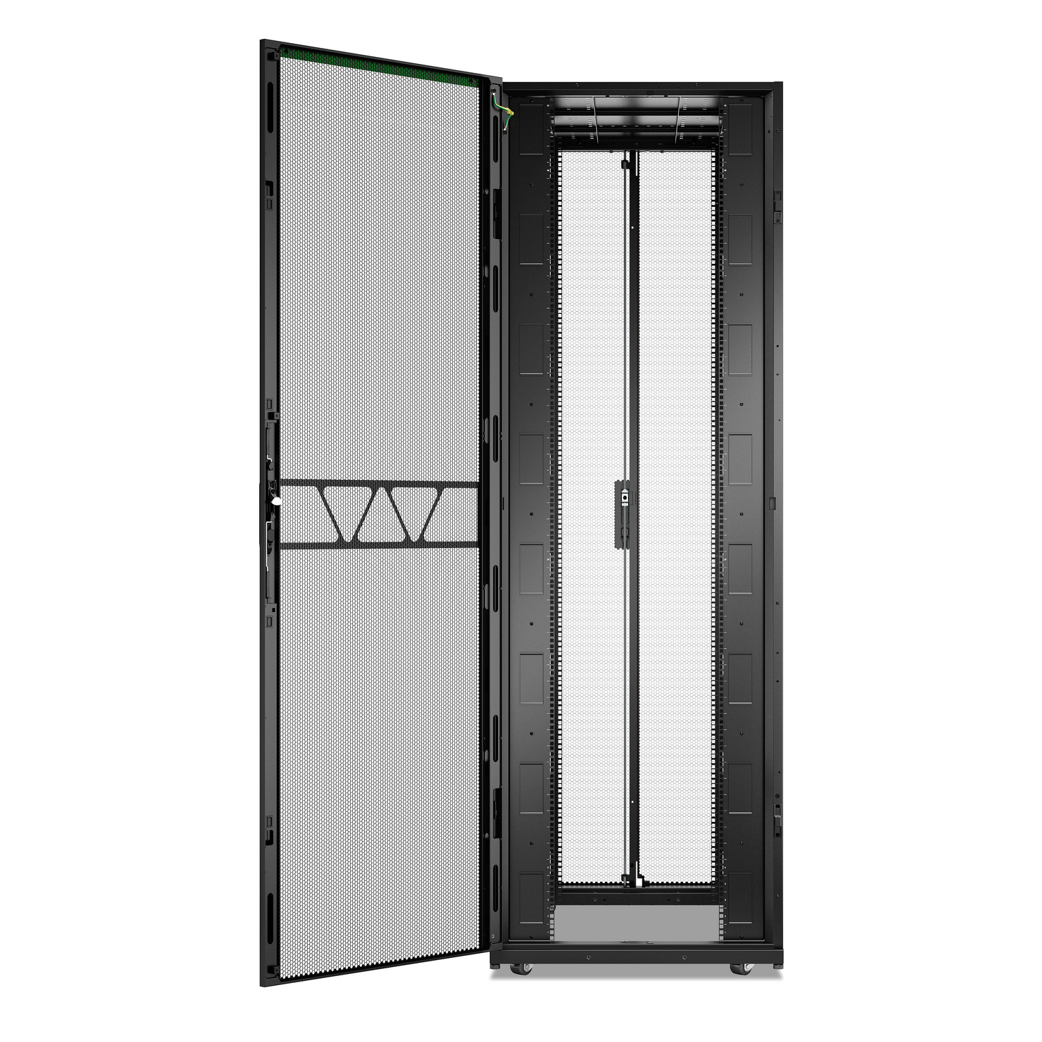 APC NetShelter SX Server Rack Gen 2, 52U, 2436H x 800W x 1200D mm, w ...