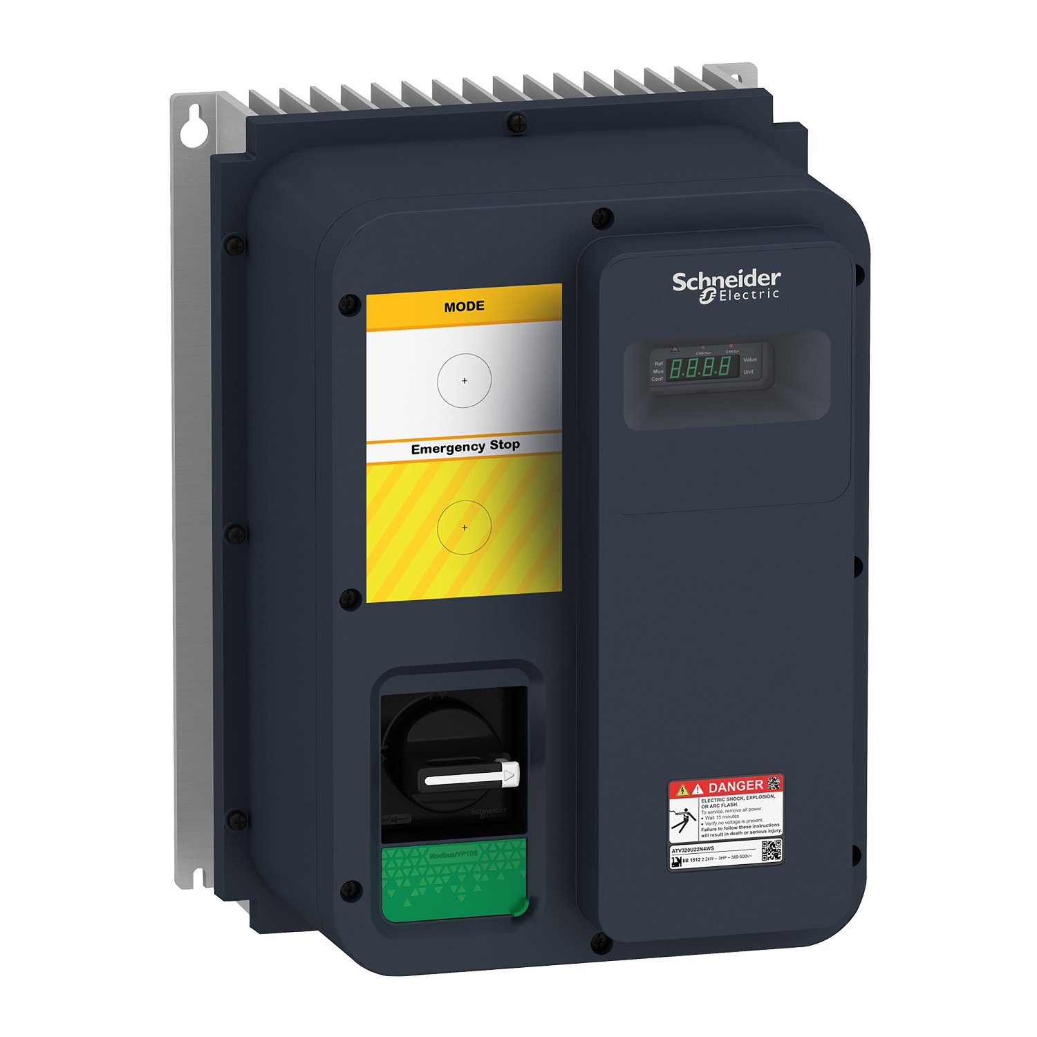 ATV320U40N4WS - variable speed drive, Altivar Machine ATV320, 4kW, 380 ...