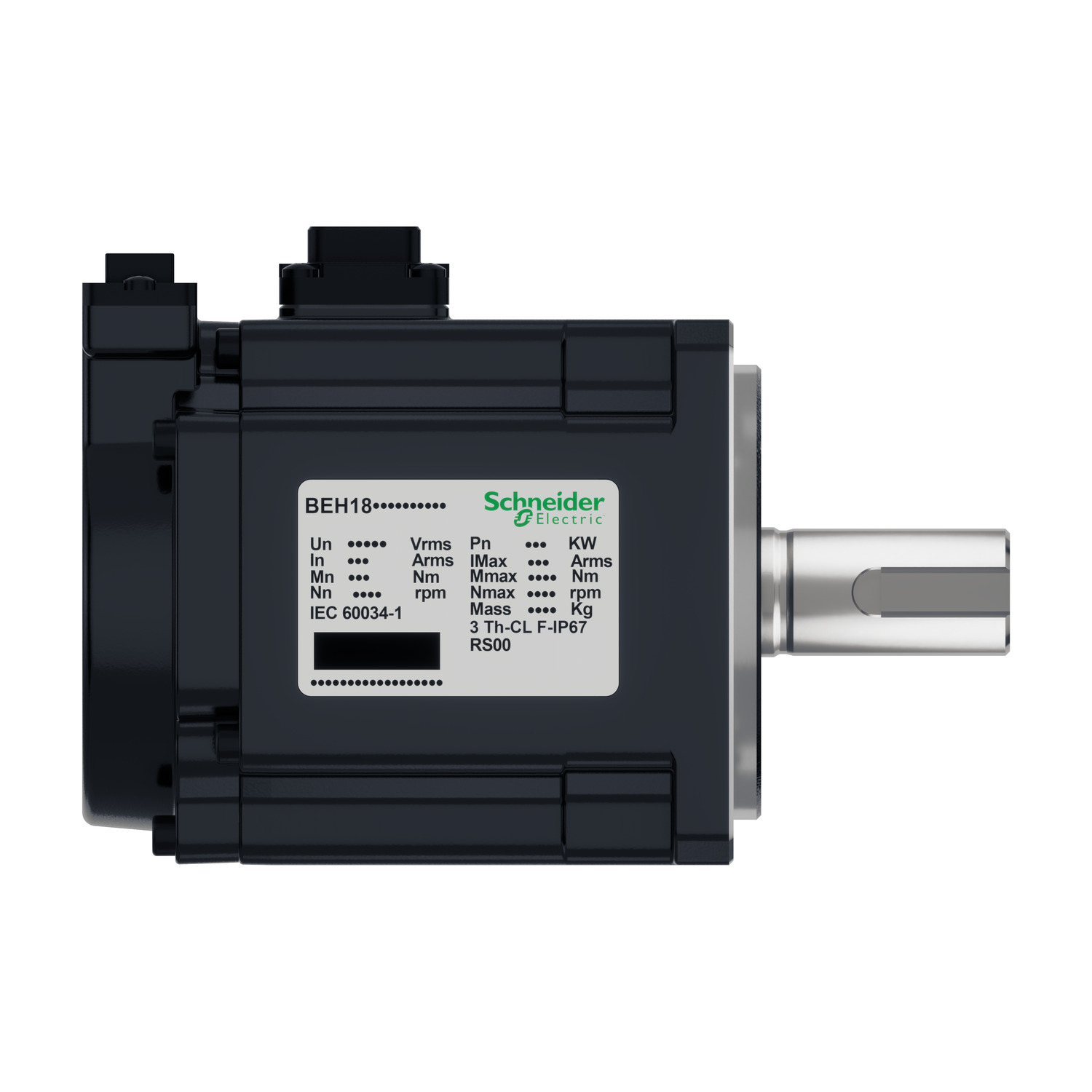 BEH18MD0433MF5C - Servo motor BEH18, Lexium 18, 400W, 220V, M60, 17bit ...