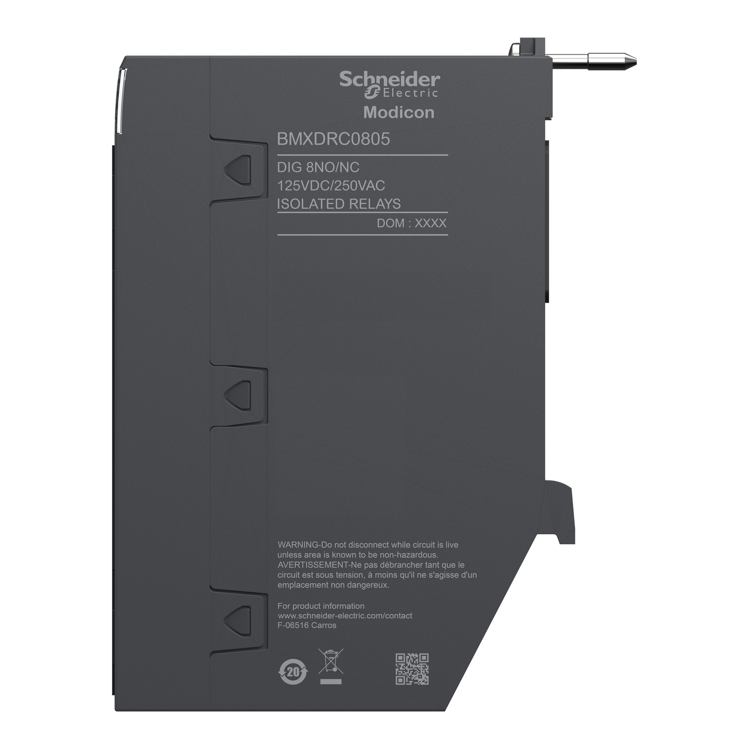 Bmxdrc0805 Discrete Output Module Modicon X80 8 No Or Nc Relay