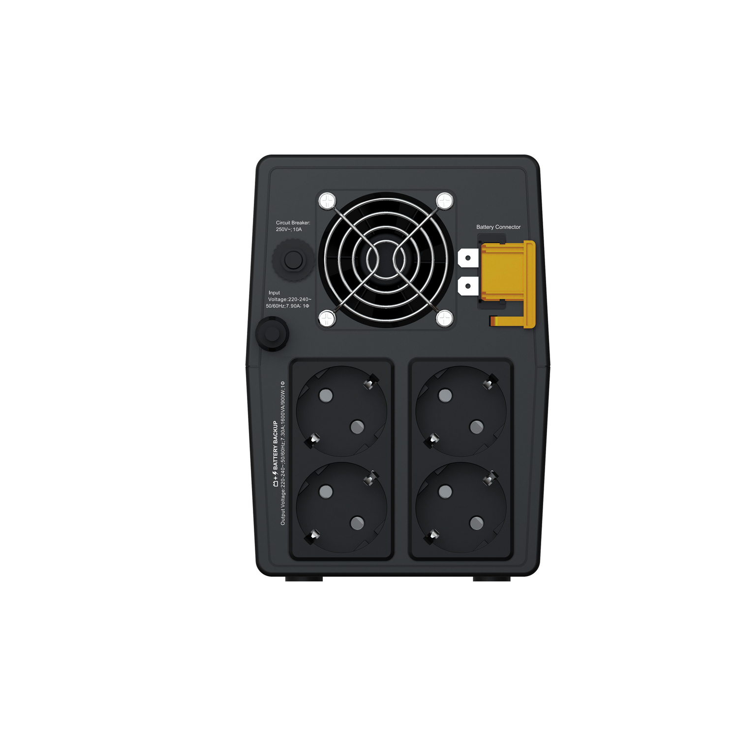 BVG1600I-GR - APC Easy UPS 1600VA, Tower, 230V, 4 SCHUKO Outlets, AVR ...