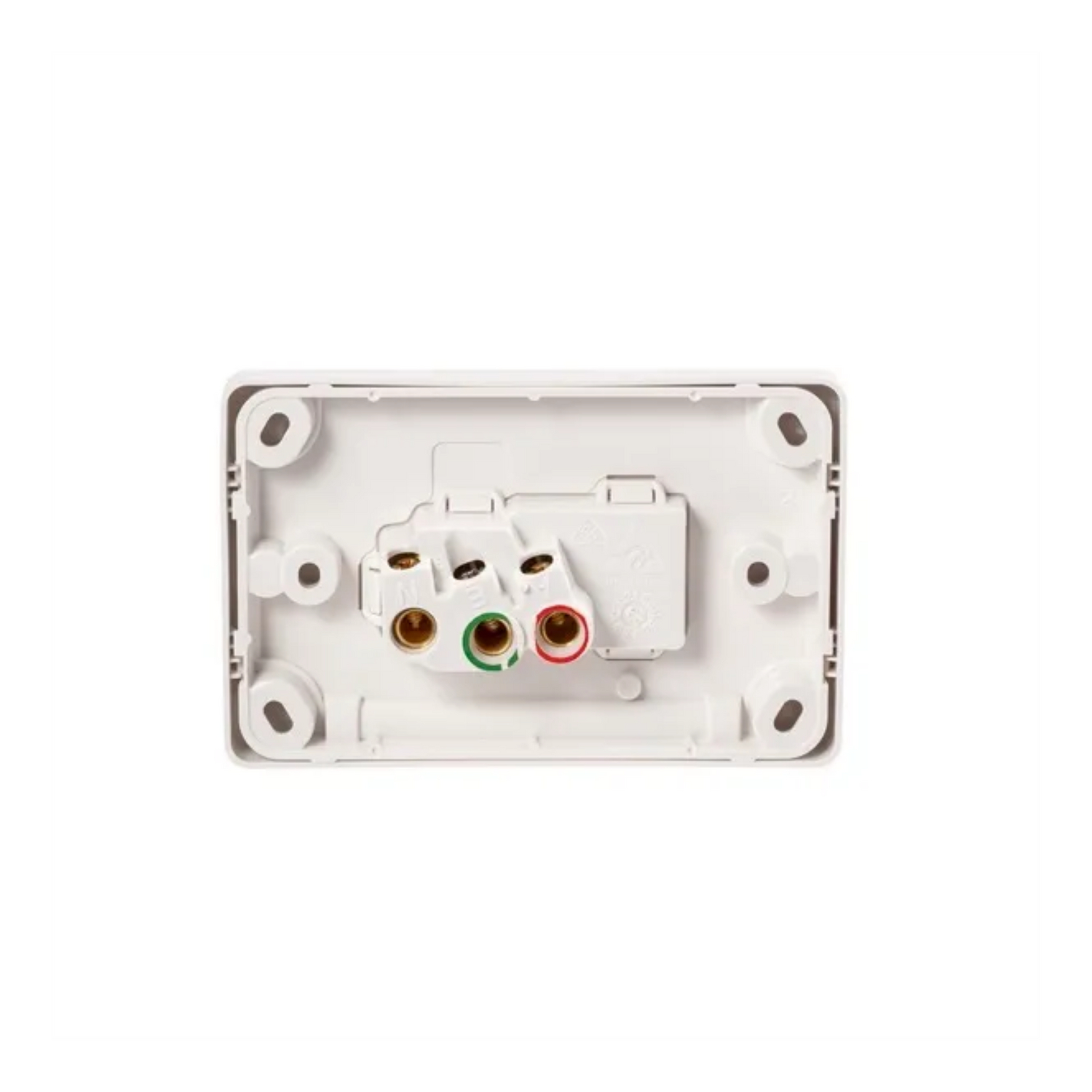 C2015-WE - Single Switch Socket Outlet, Classic C2000 Series, Classic ...