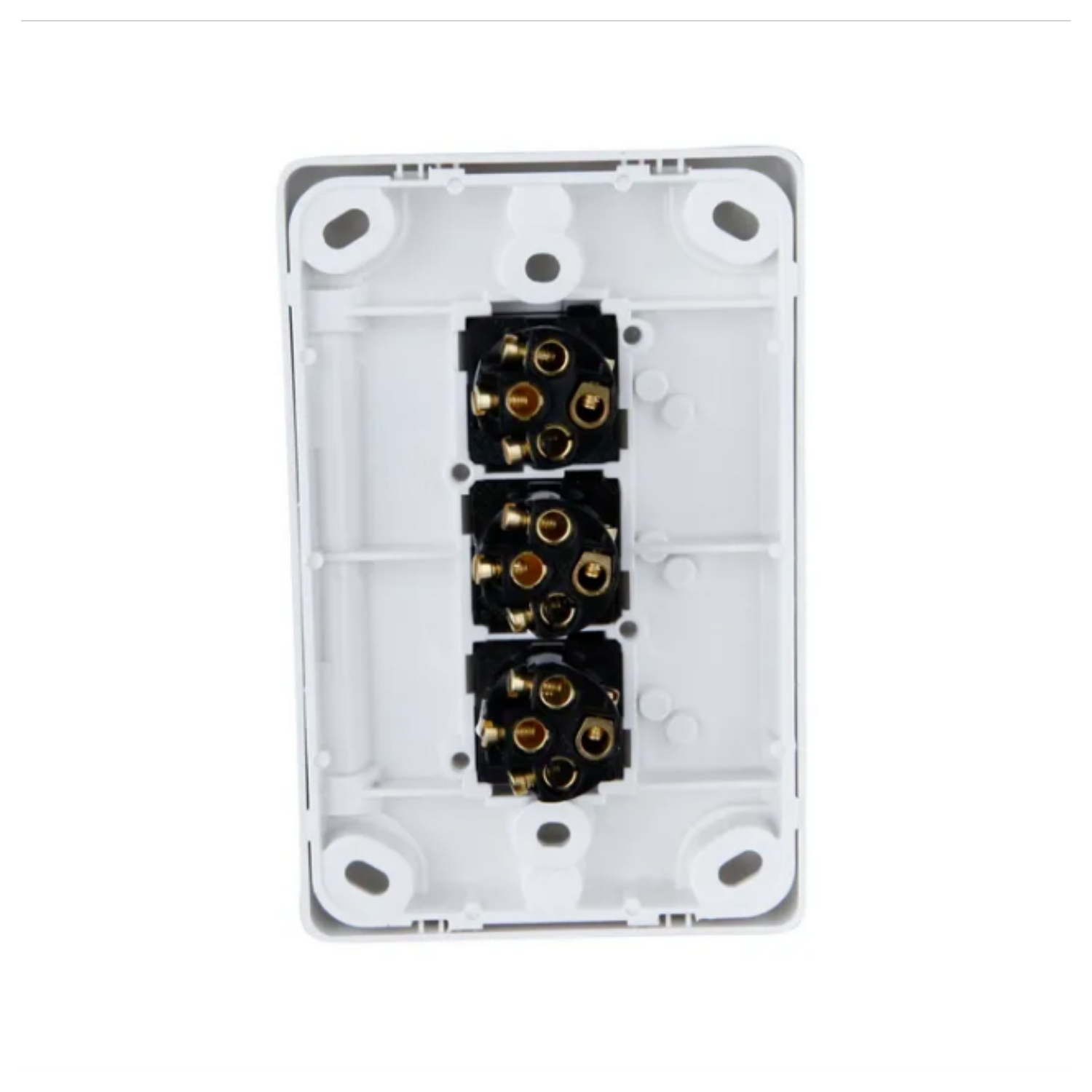 C2033VA-WE - Flush Switch, Classic C2000 Series, 3 Gang, 250VAC, 10A ...