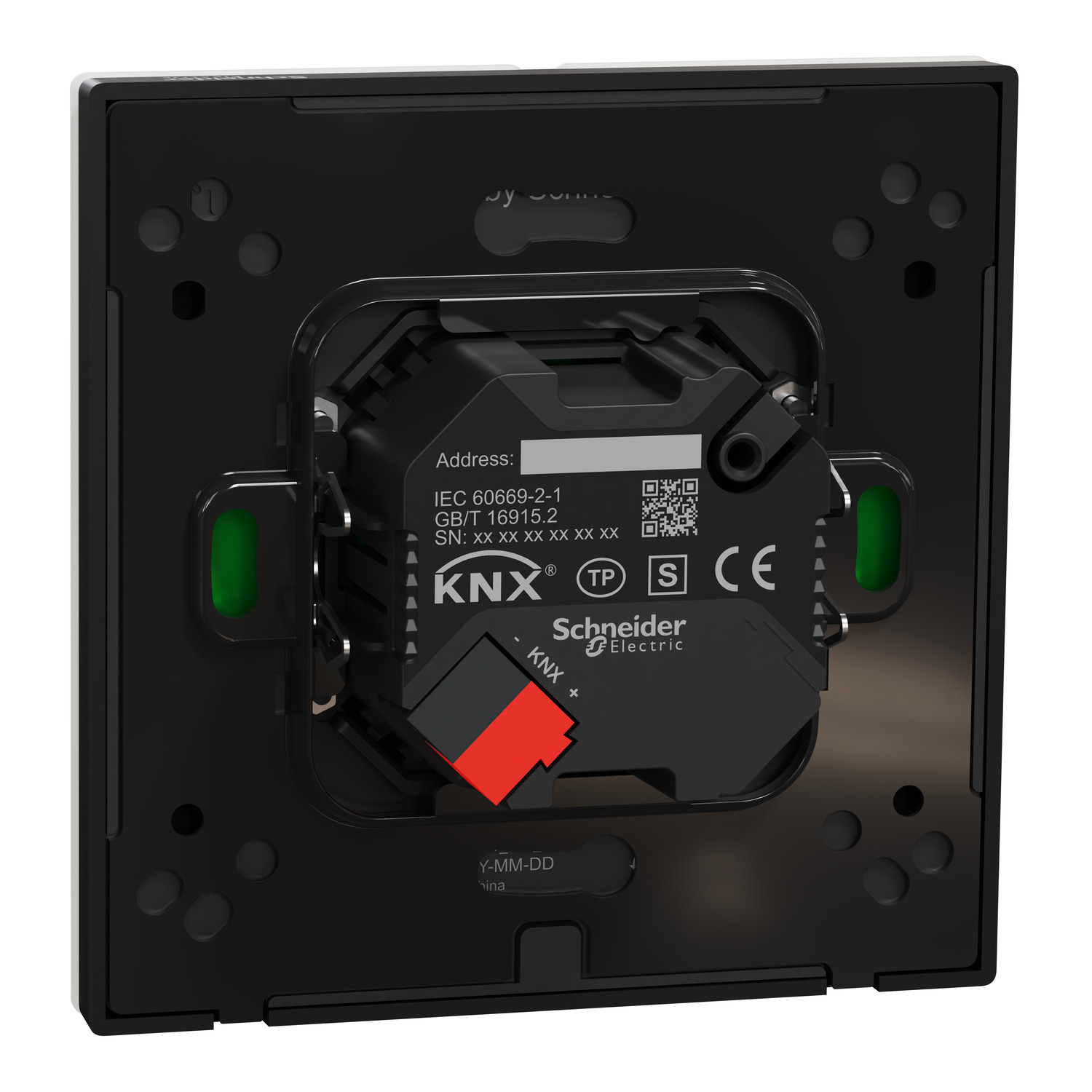 C2E616101_WE_C1 - KNX push button, Cuadro H, 15mA, 21-30 VDC, 2 gang ...