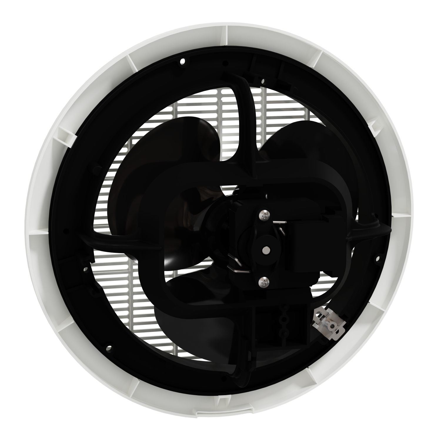 CE200N - Exhaust fan, Airflow, ceiling, 200mm blade dia, white ...