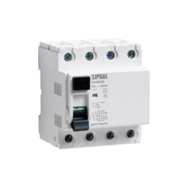 Clipsal - Max 4 Residual current circuit breaker 4P 40 A 30 mA type AC ...