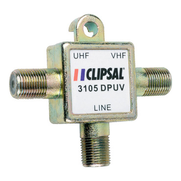 Clipsal Actassi Diplexer Indoor, UHF / VHF F-Type