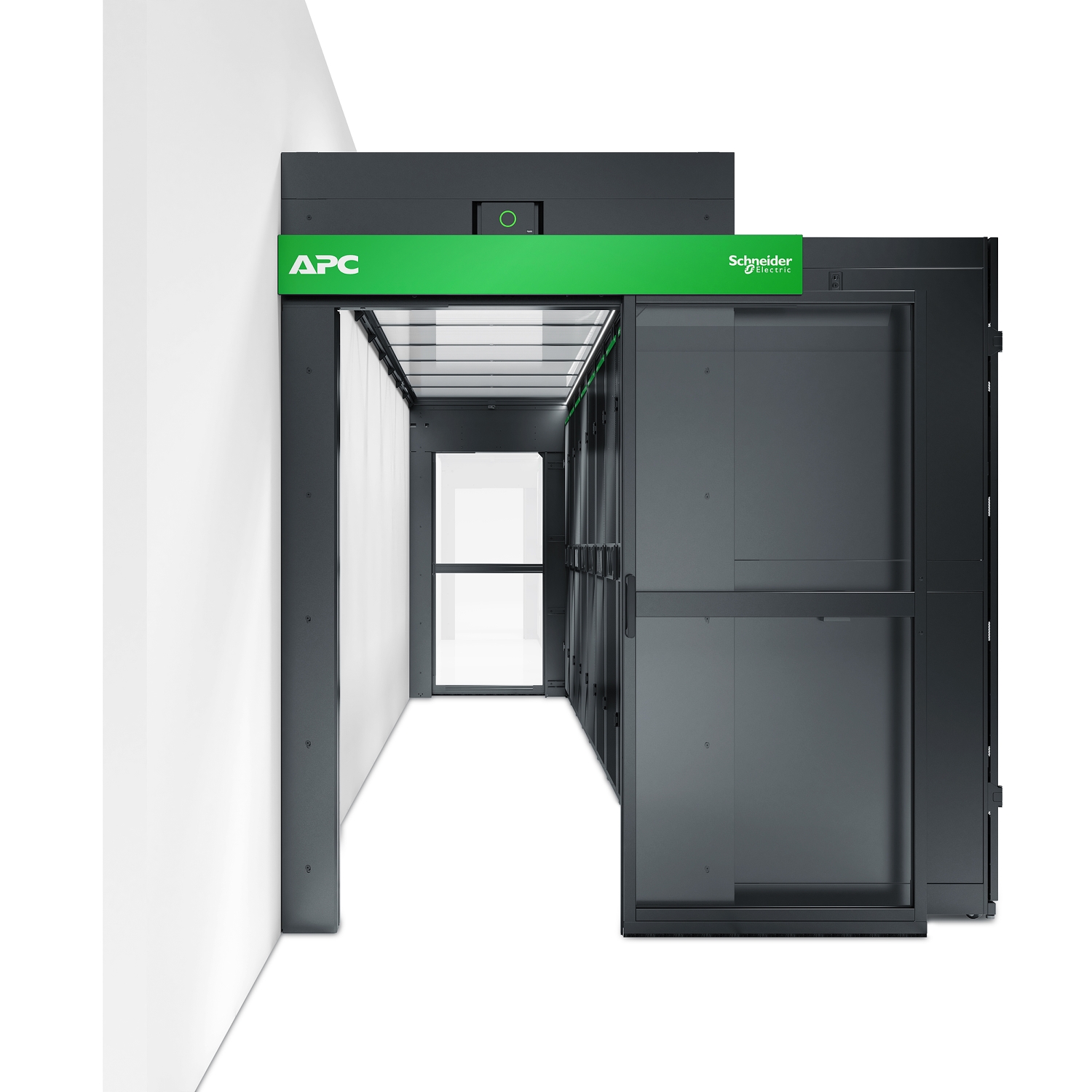 NSAC2402 - APC NetShelter Aisle Containment, Single Sliding Door, Black ...