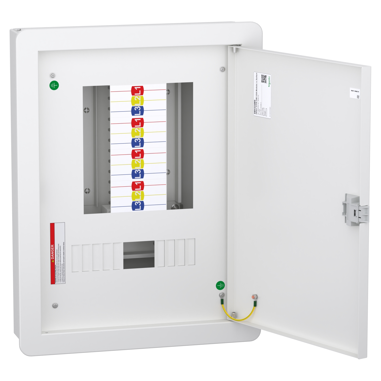 DBV324MS - VTPN Distribution board, DBSeT, 24 module, 125A Modular ...