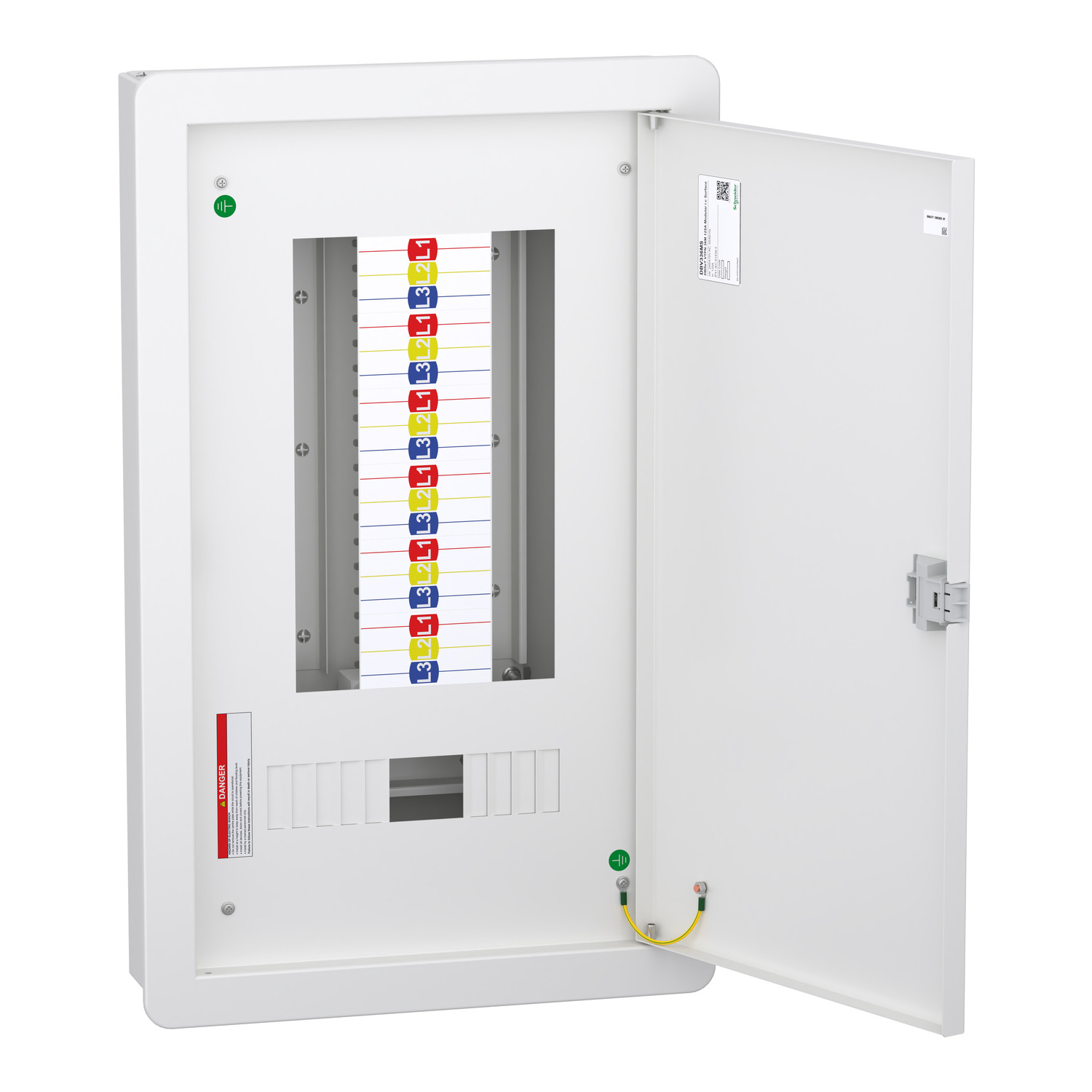 DBV336MS - VTPN Distribution board, DBSeT, 36 module, 125A Modular ...