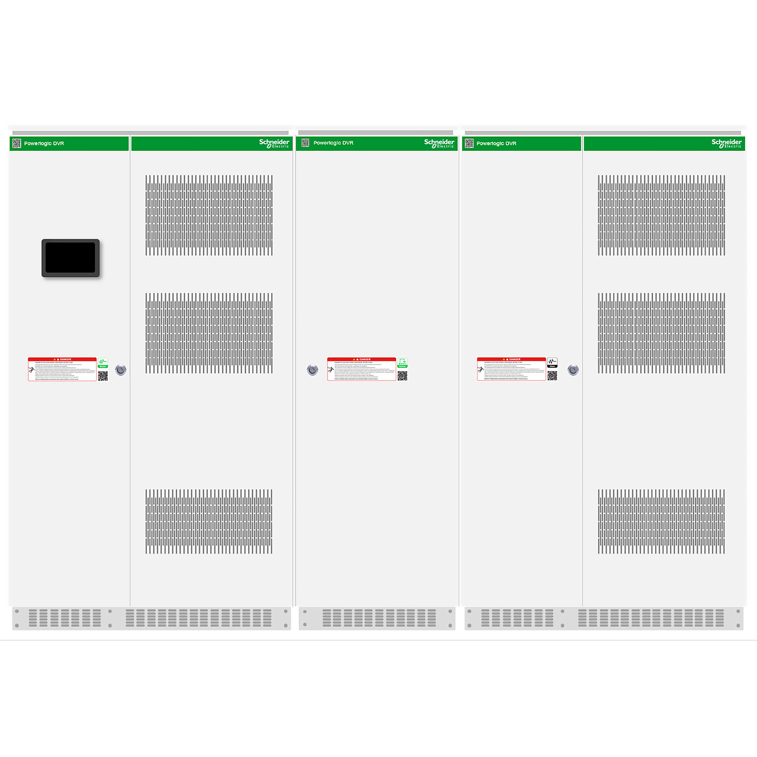 DVR15040400 - Voltage regulator DVR, 150 kVA, 400 V, up to 40 % sags ...
