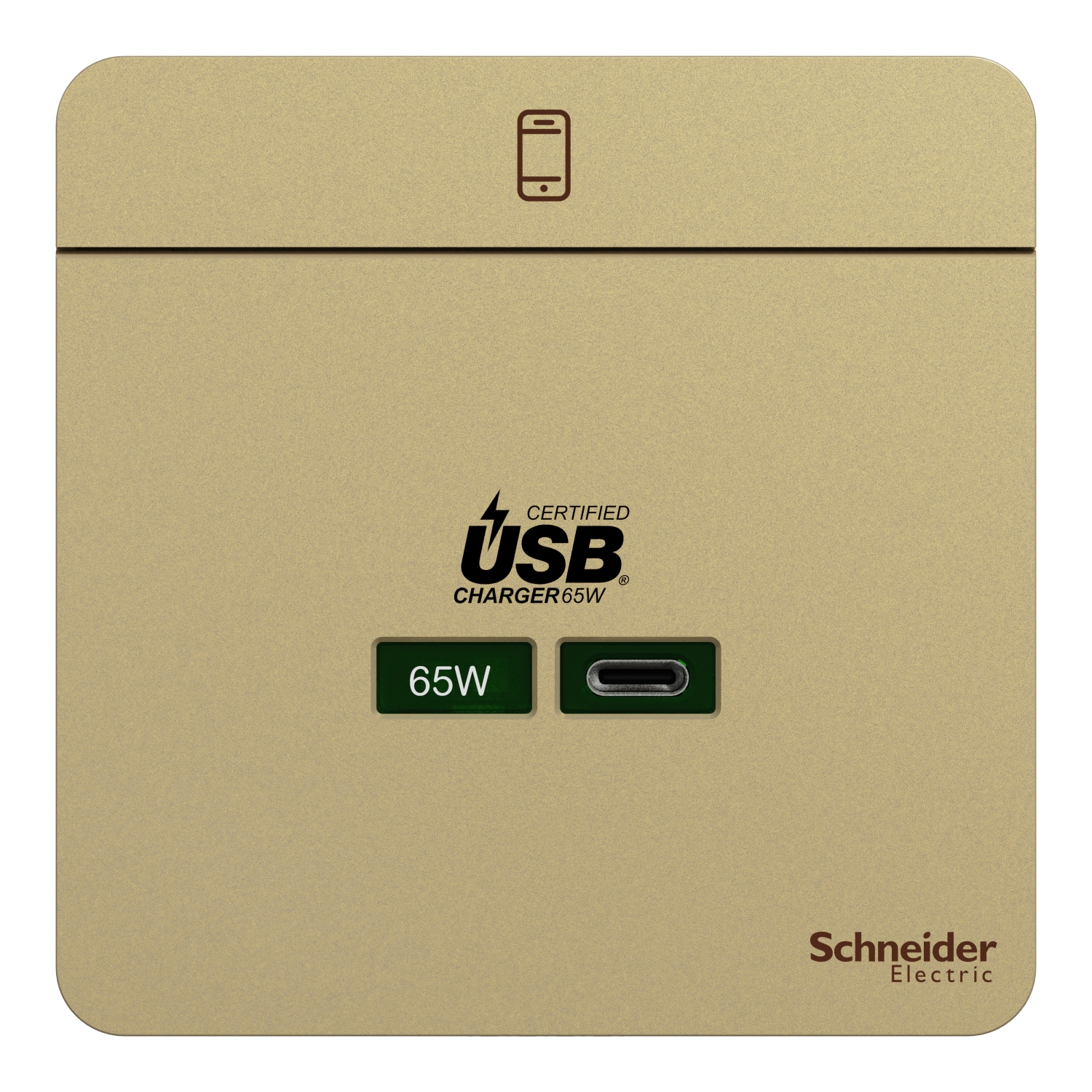E831USB65_WG - USB Charger, AvatarOn, Type C, 65 W, Wine gold ...