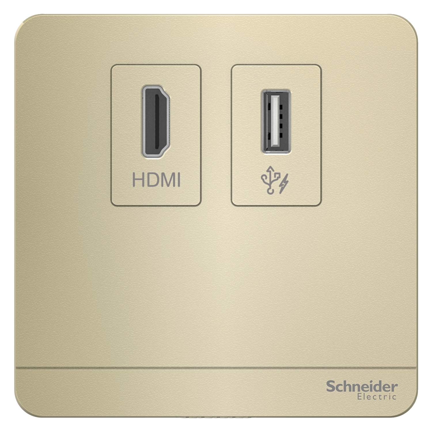 E8332HDUSB_WG - Multimedia socket, AvatarOn, HDMI® enabled and USB ...