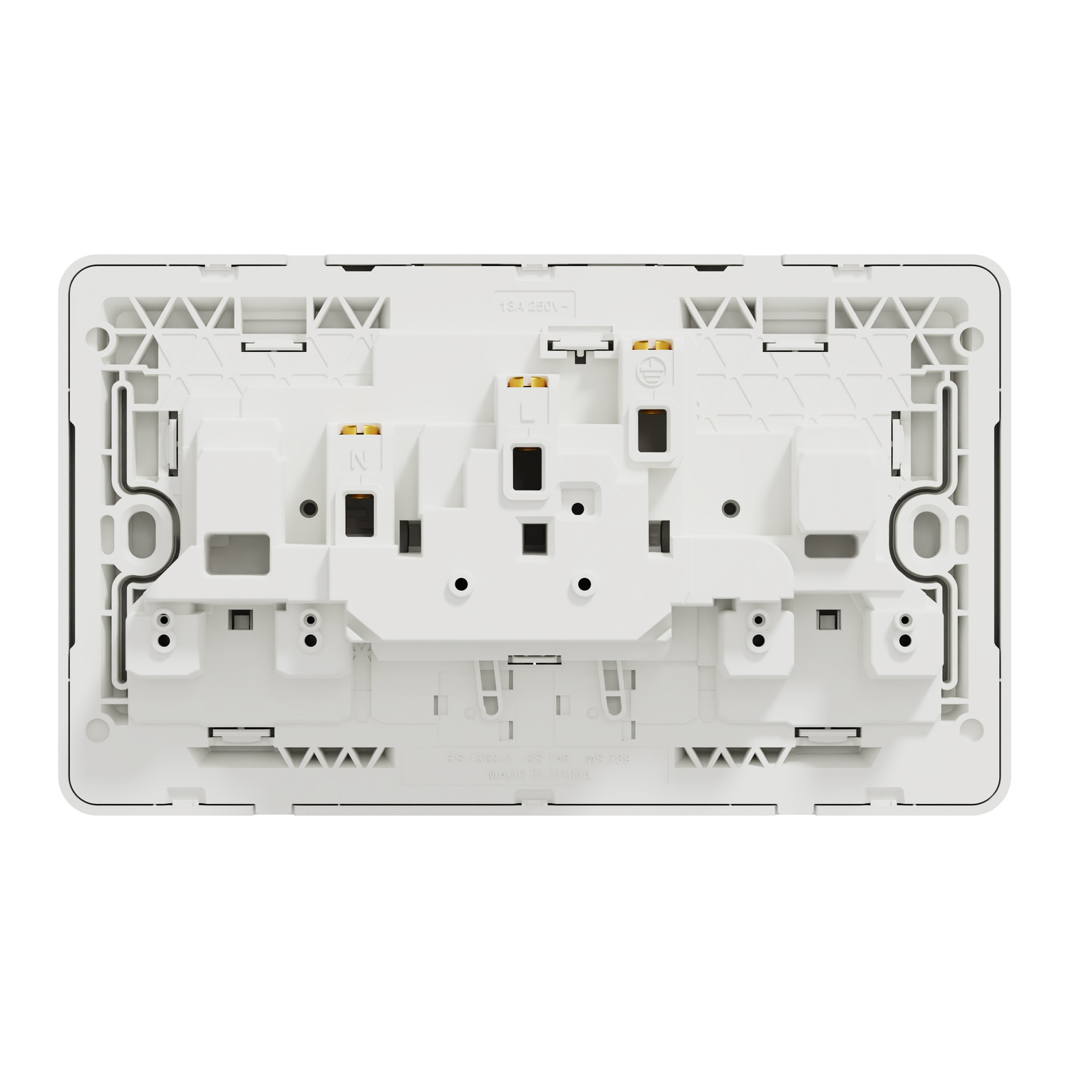 E83T25_AWE - AvatarOn, 2 switched socket, 3P, 13 A, 250 V ...