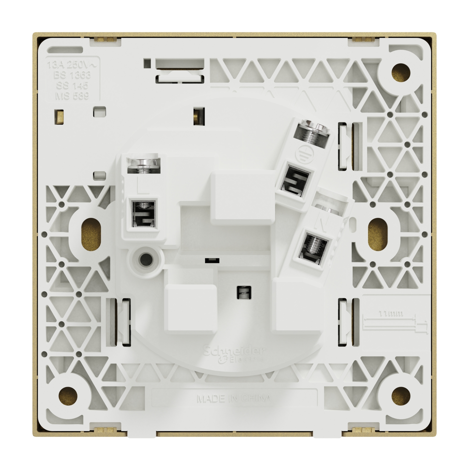 E8715N_WG_G11 - Switched socket, AvatarOn C, basic element with ...