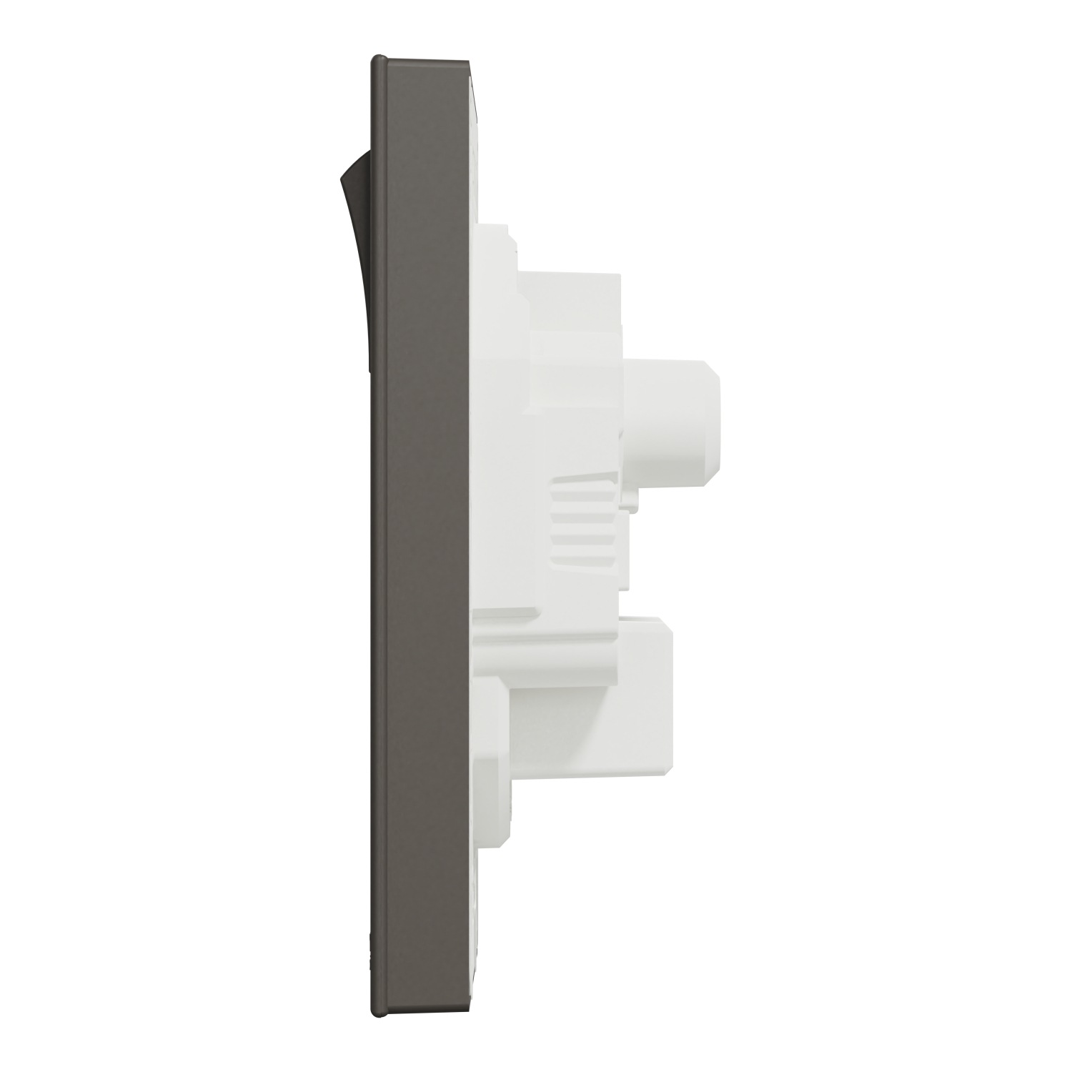 E8715_15_DG_G11 - Switched socket, AvatarOn C, basic element with ...