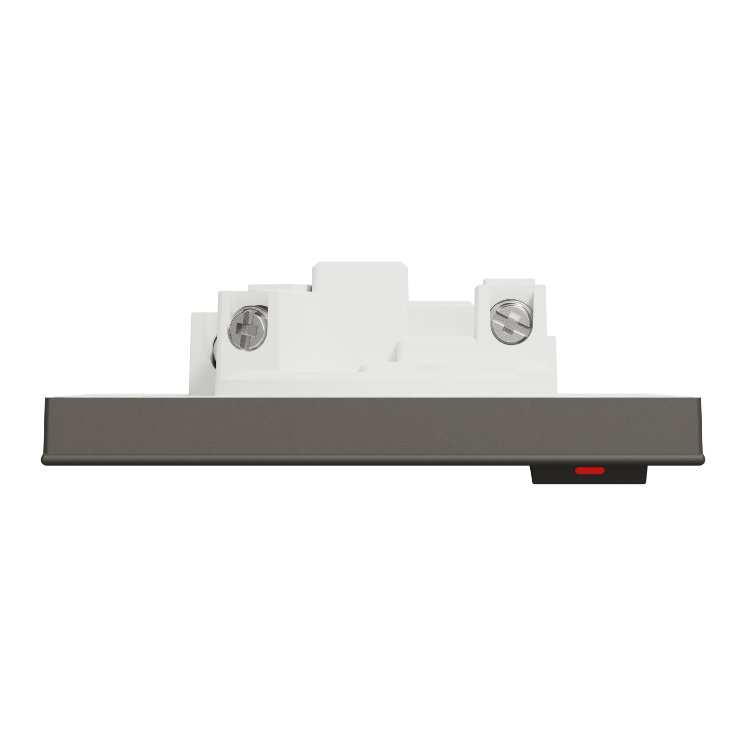 E8715_DG - Switched socket, AvatarOn C, 13A 250V, 1 gang, dark grey ...