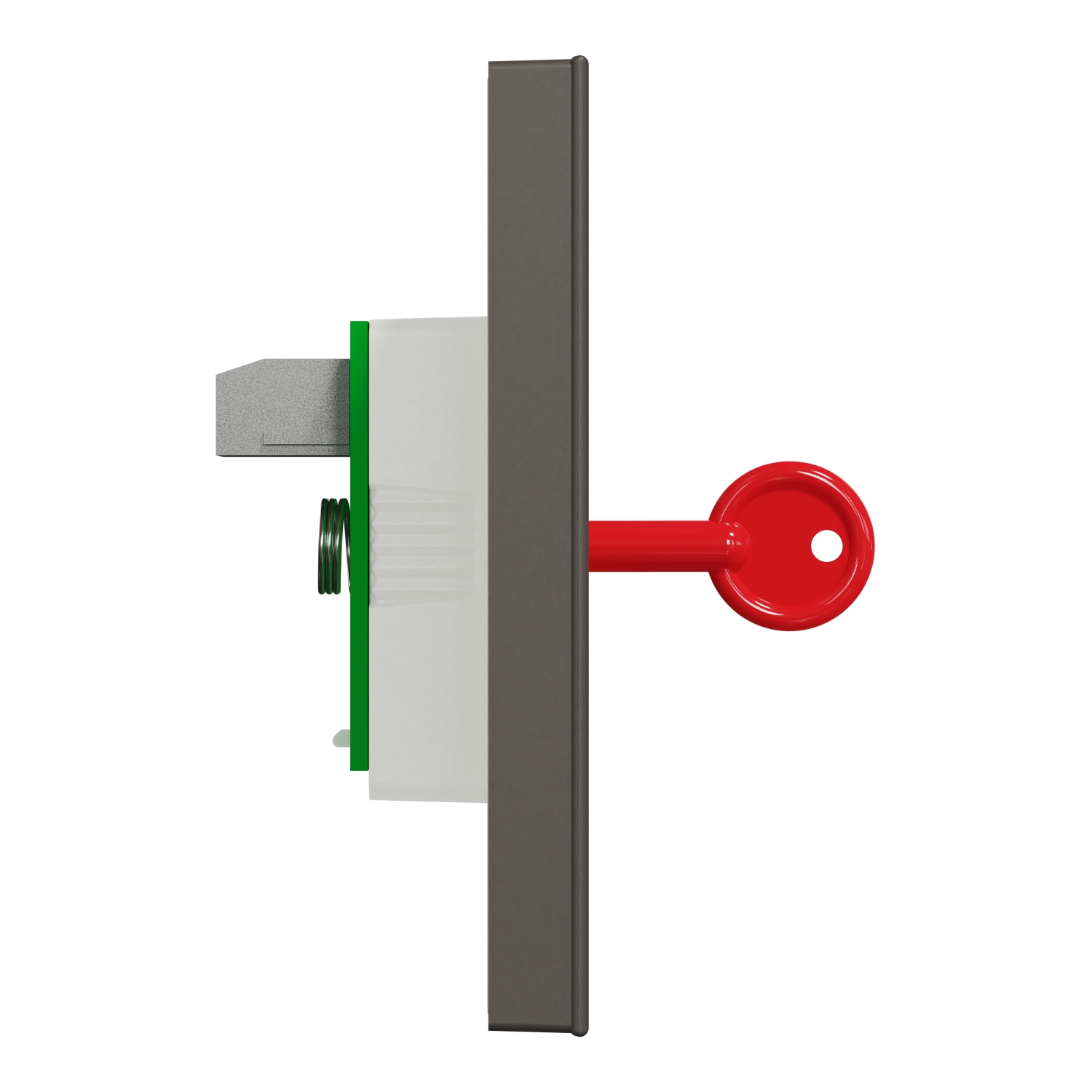 E8731KPB_DG - Switch, AvatarOn C, panic button, screw terminal, IP20 ...