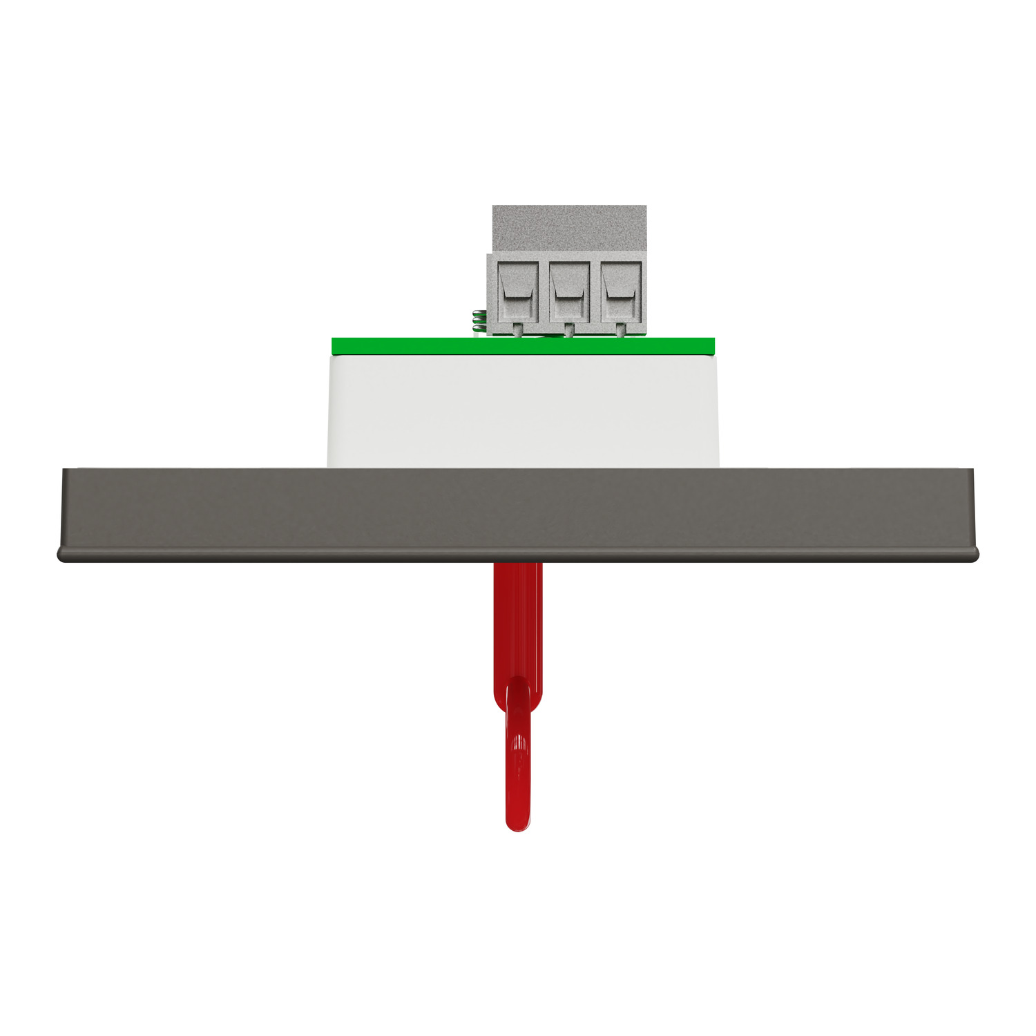 E8731KPB_DG - Panic Button with key reset, AvatarOn C, dark grey ...